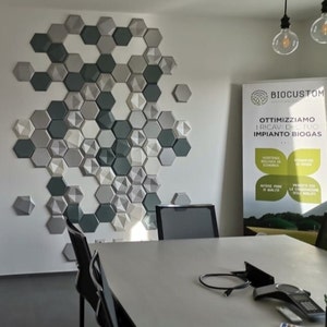 CORPORATE COLORS CUSTOMIZATION Wall Decoration Matching Your Company ...