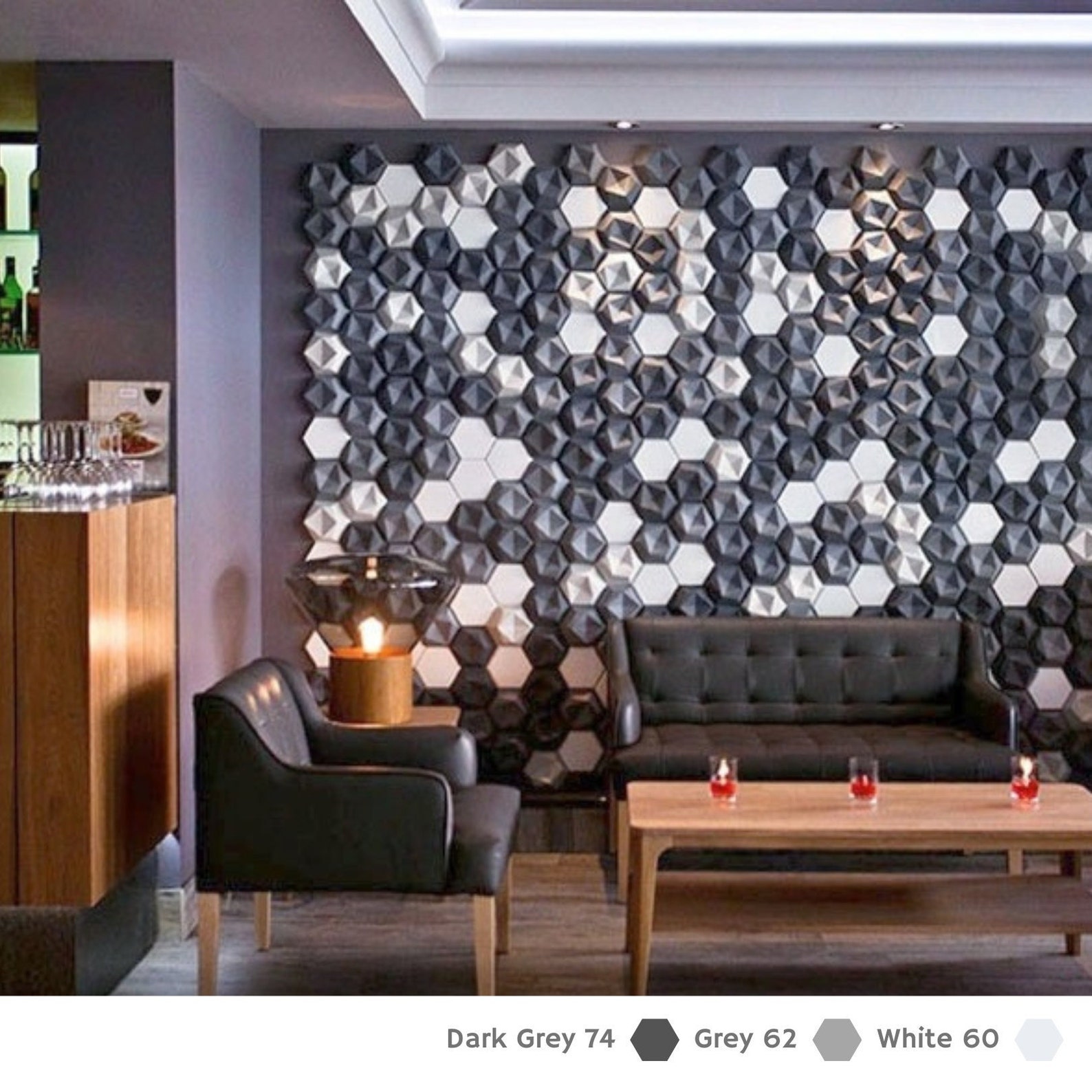 ACOUSTIC PANEL Decorative Wall Tiles Mix and Match Tiles to Create ...