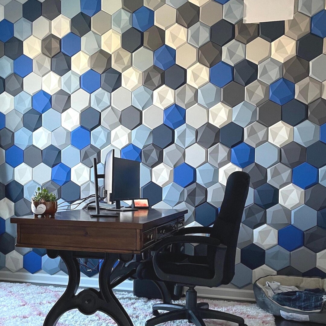SOUND ABSORBER PANEL Pack of Acoustic Foam Panels Good Looking Hexagon ...