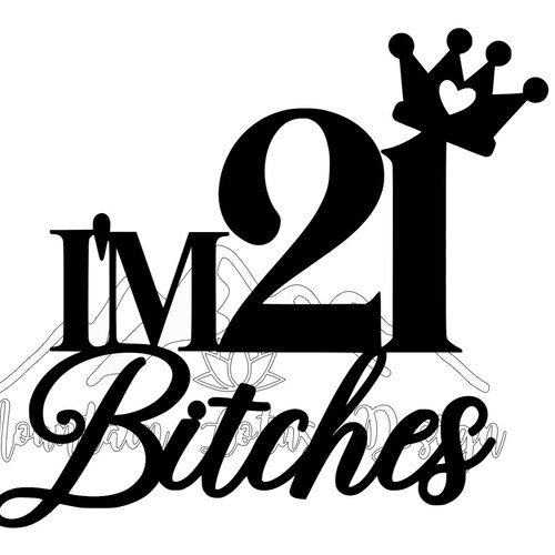 Im 50 Bitches Svg Etsy