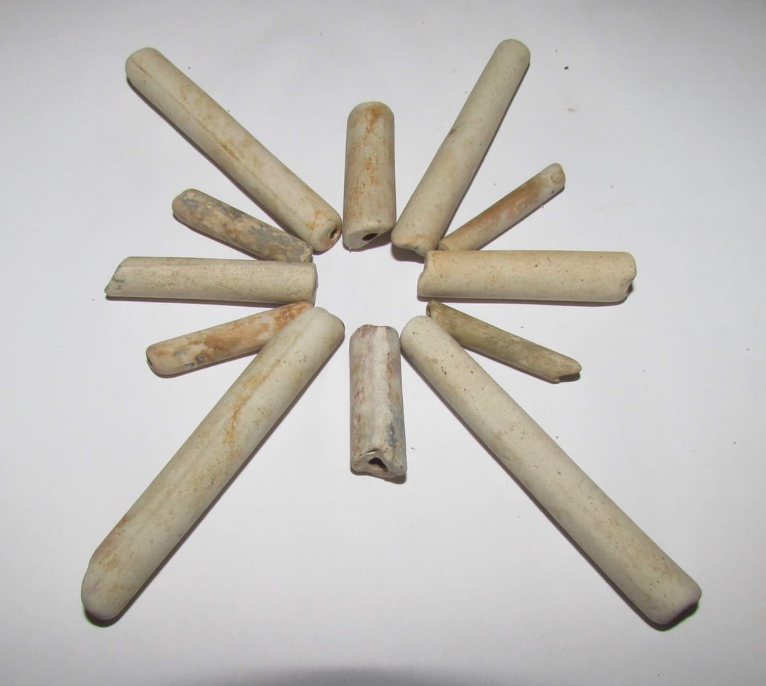 X12 Clay Pipe Stems - Various Ages - Etsy