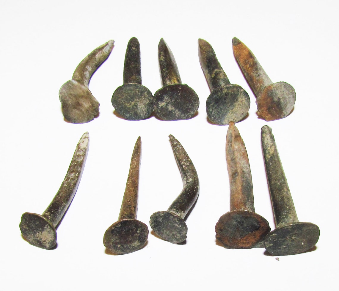 X10 Brass Ships Nails - Etsy