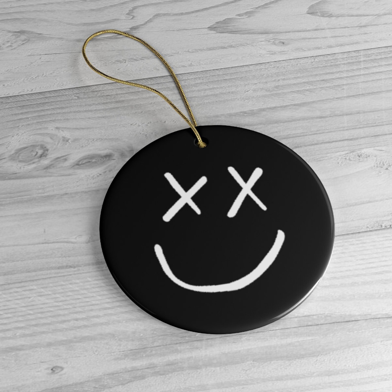 Louis Smiley Ceramic Christmas Tree Decoration | Etsy