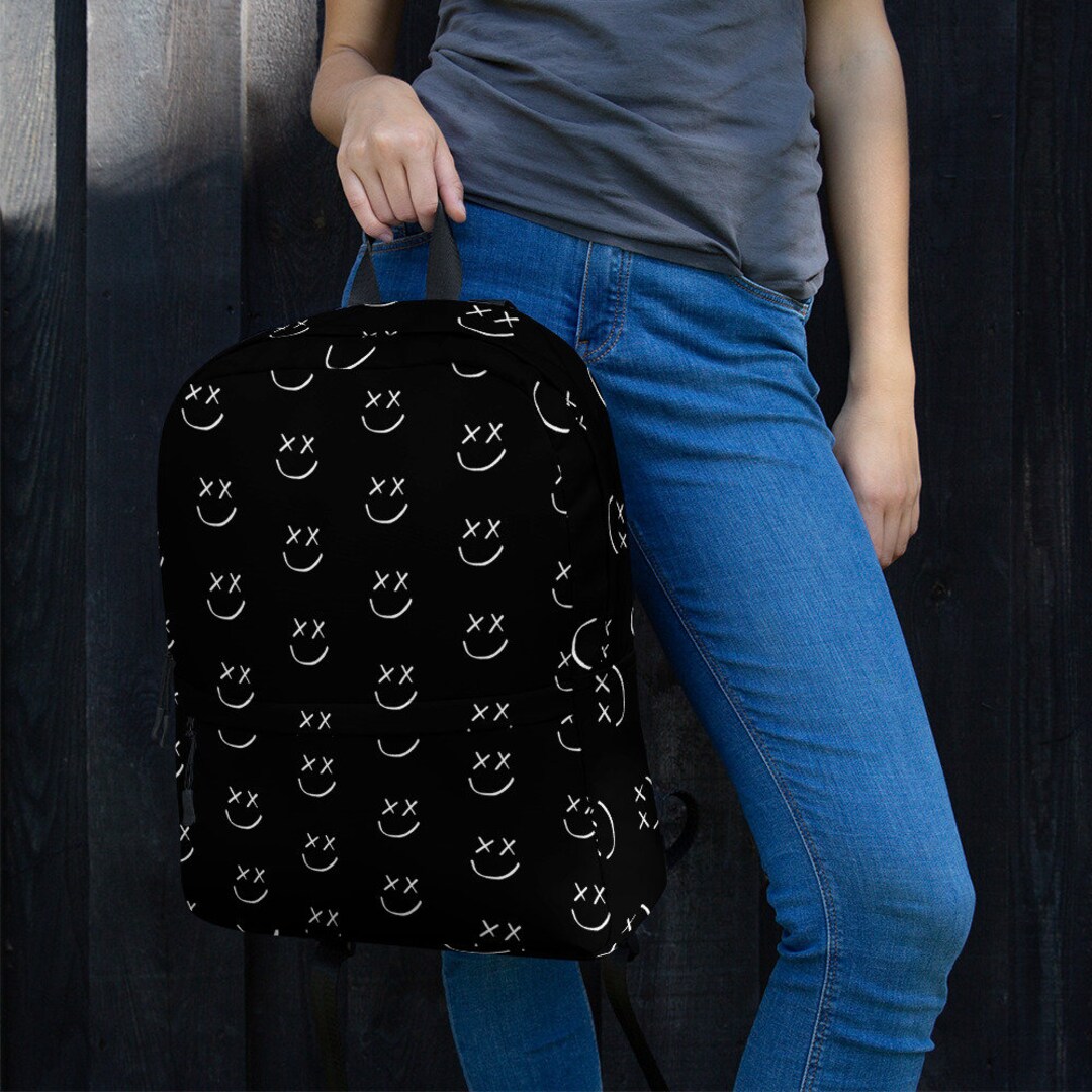 Tommo Smiley Face Backpack - Etsy