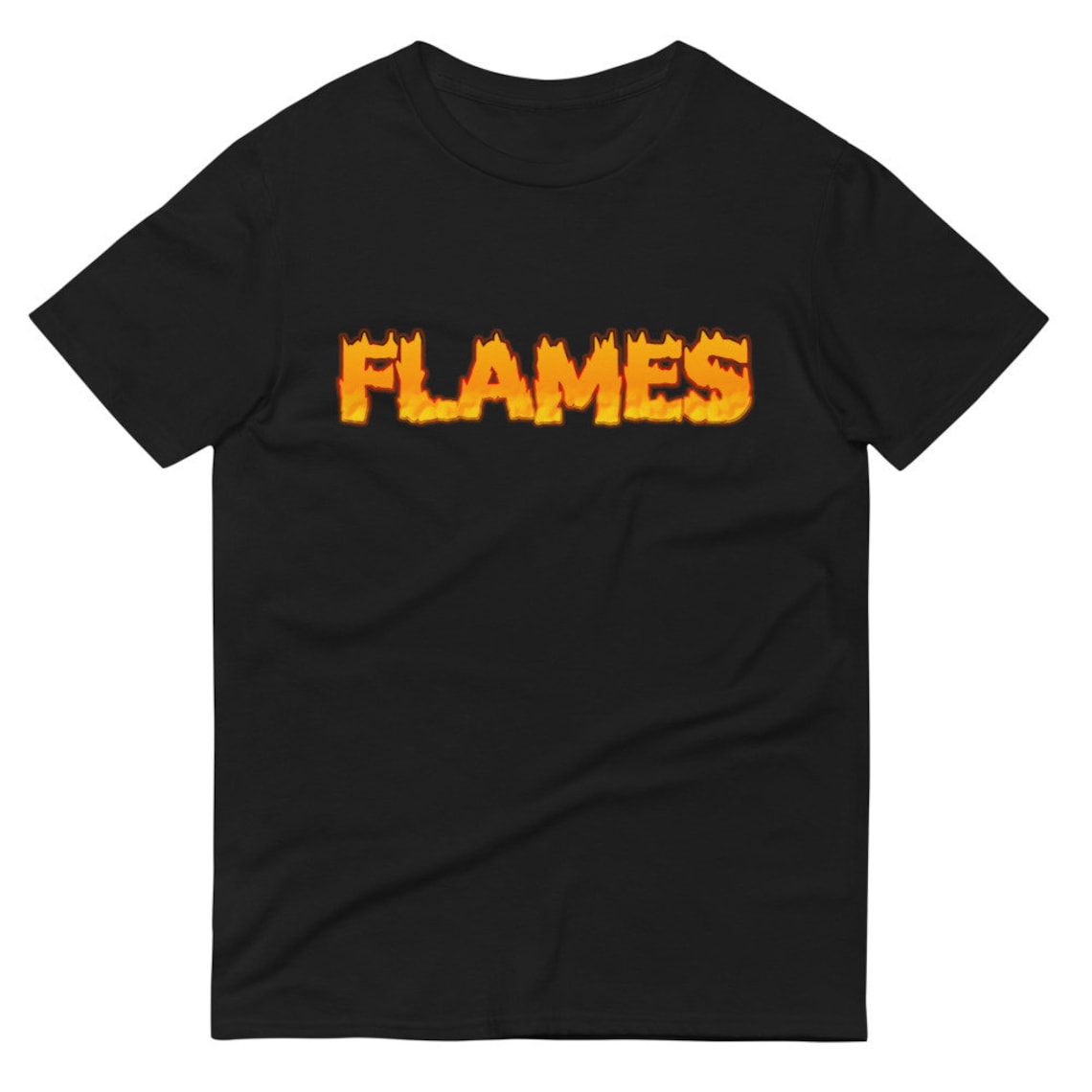 Flames Short-Sleeve T-Shirt | Etsy
