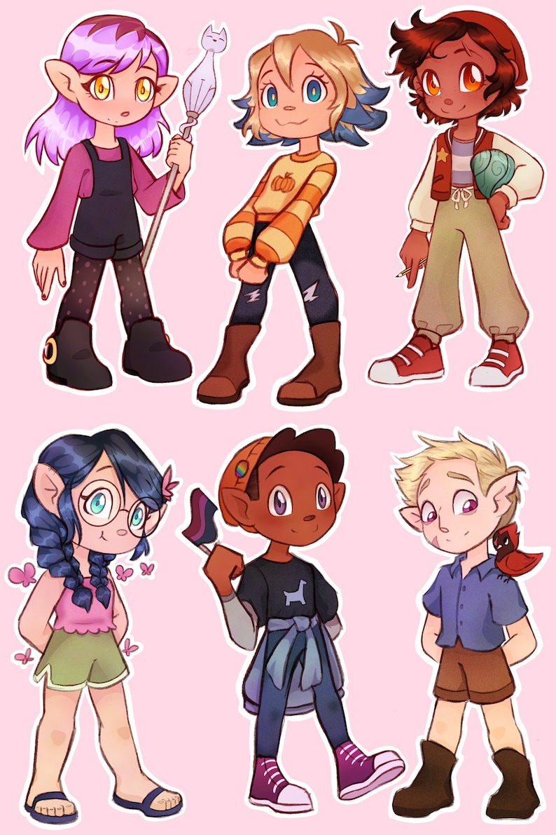 Owl House Vinyl Stickers S3 Edition - Etsy