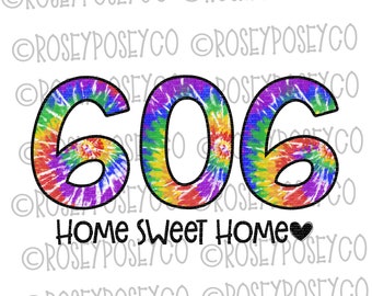 606 Area Code - Etsy