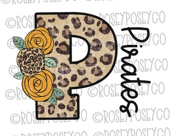 Sublimation Leopard Print Border Pirates Design PNG - Etsy