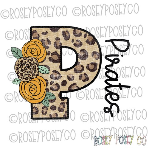 Pirates PNG Sublimation Design School Spirit Design Hand - Etsy
