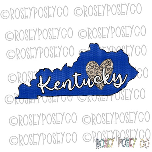 Kentucky Floral Pattern PNG Sublimation Digital Download - Etsy