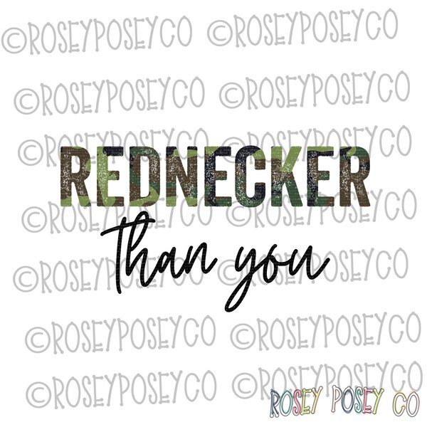 Rednecker Than You Svg - Etsy Australia