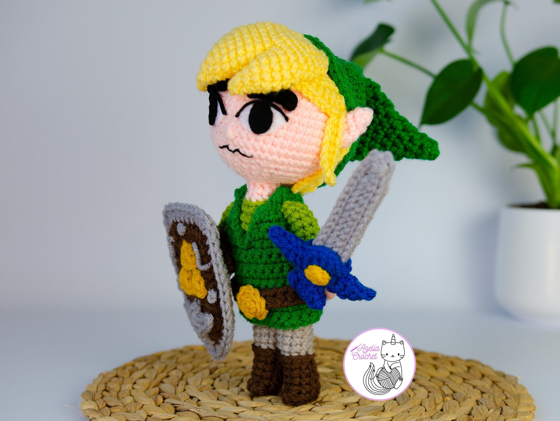 CROCHET PATTERN - Link Cartoon, Zelda the Windwaker - PDF File ...