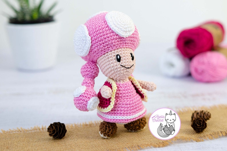 CROCHET PATTERN BUNDLE Toad Et Toadette Super Mario Bros - Etsy