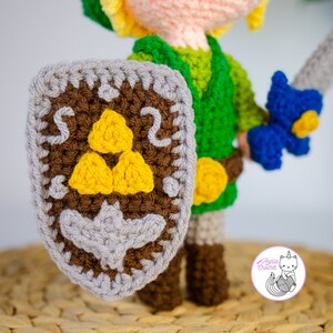 CROCHET PATTERN - Link Cartoon, Zelda the Windwaker - PDF File ...