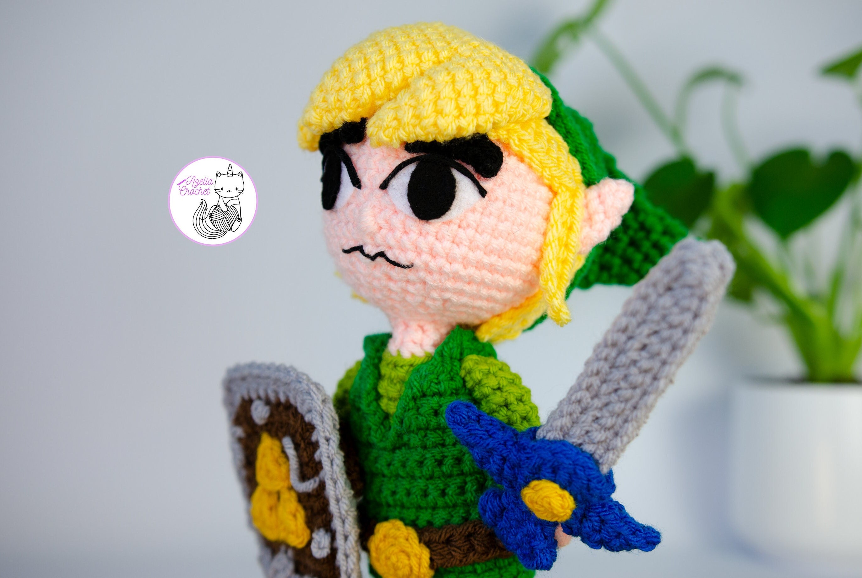 CROCHET PATTERN Link Cartoon Zelda the Windwaker PDF File - Etsy