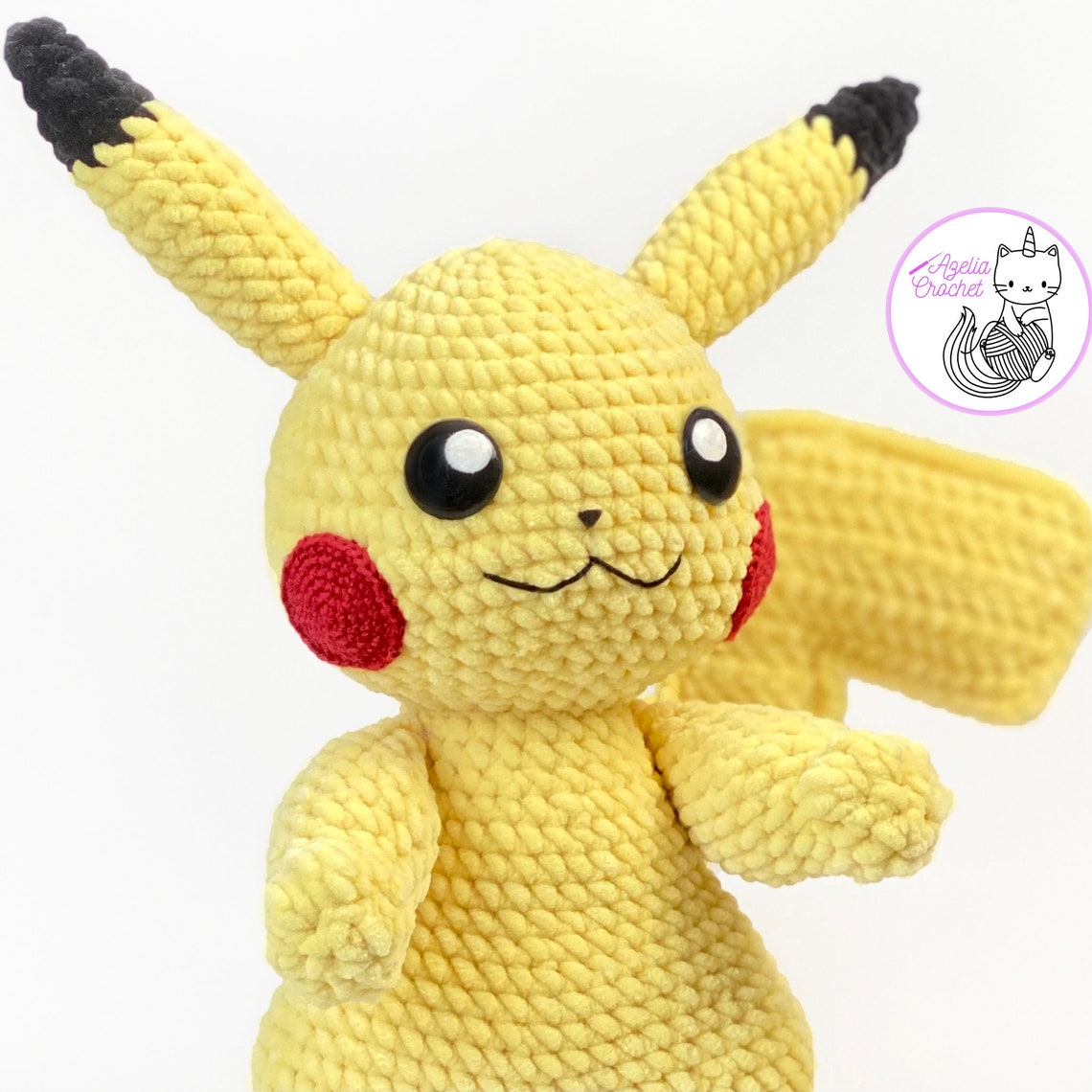 CROCHET PATTERN Pikachu Amigurumi PDF File English - Etsy