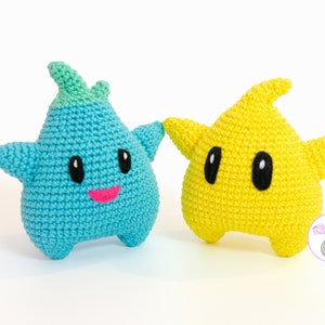 CROCHET PATTERN BUNDLE - Luma and Lumalee - Super Mario Galaxy - Pdf ...
