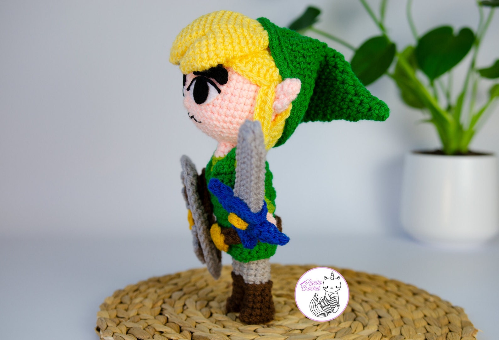 CROCHET PATTERN - Link Cartoon, Zelda the Windwaker - PDF File ...