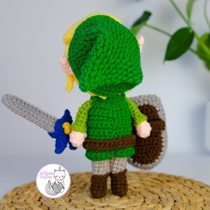CROCHET PATTERN - Link Cartoon, Zelda the Windwaker - PDF File ...