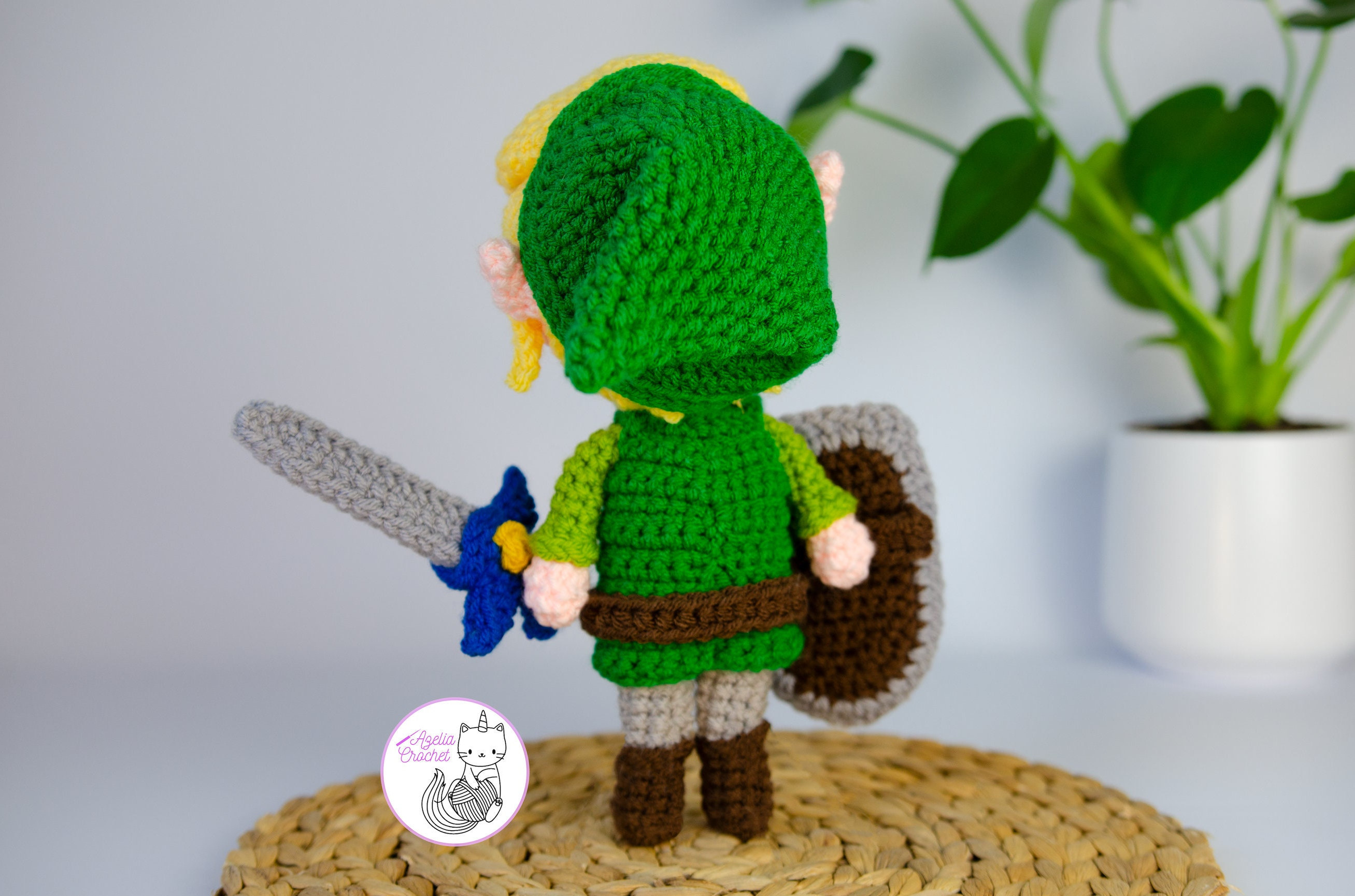 CROCHET PATTERN - Link Cartoon, Zelda the Windwaker - PDF File ...
