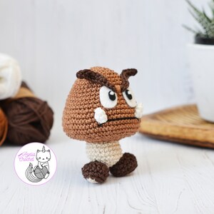CROCHET PATTERN BUNDLE - Goomba & Mario Bros Mushrooms - Pdf File ...