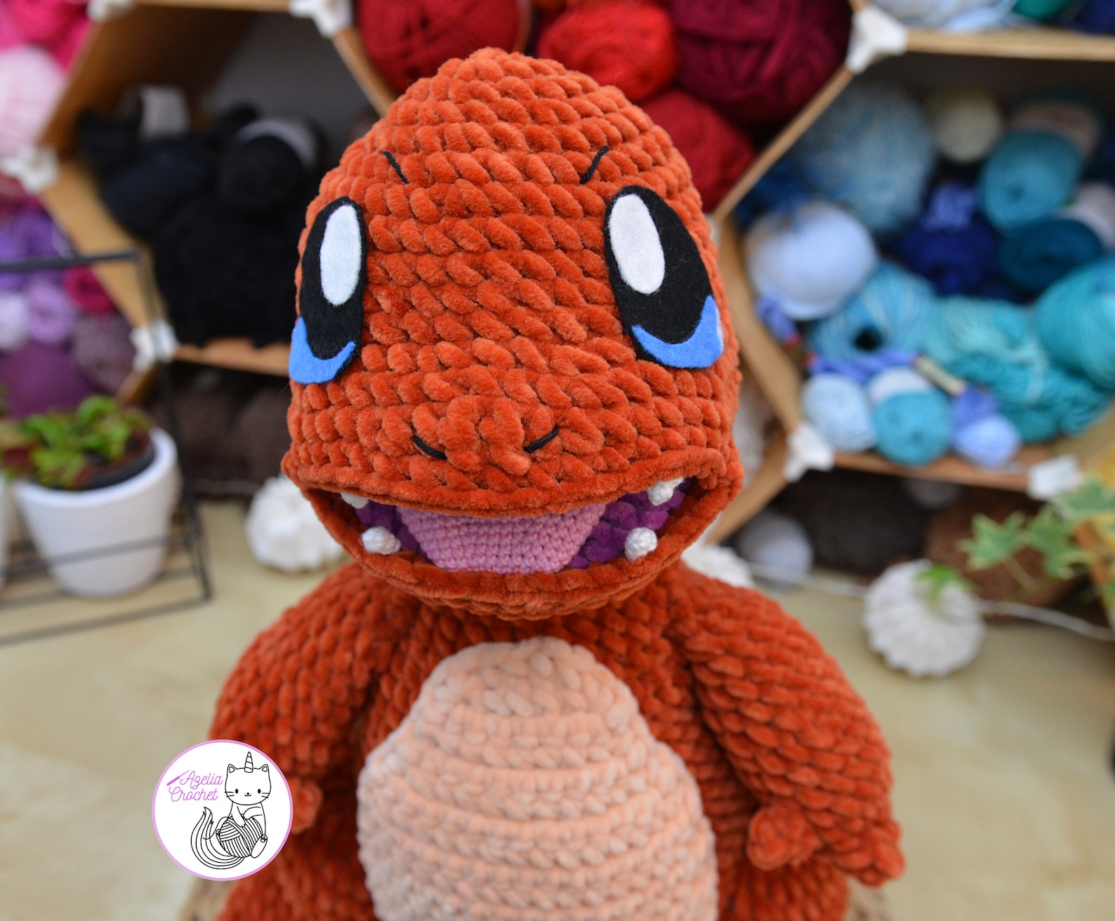 CROCHET PATTERN - Charmander Amigurumi Pokemon - PDF File - English ...