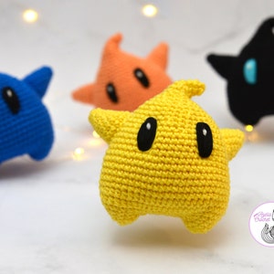 CROCHET PATTERN - Luma Super Mario Galaxy - PDF File - English, French ...