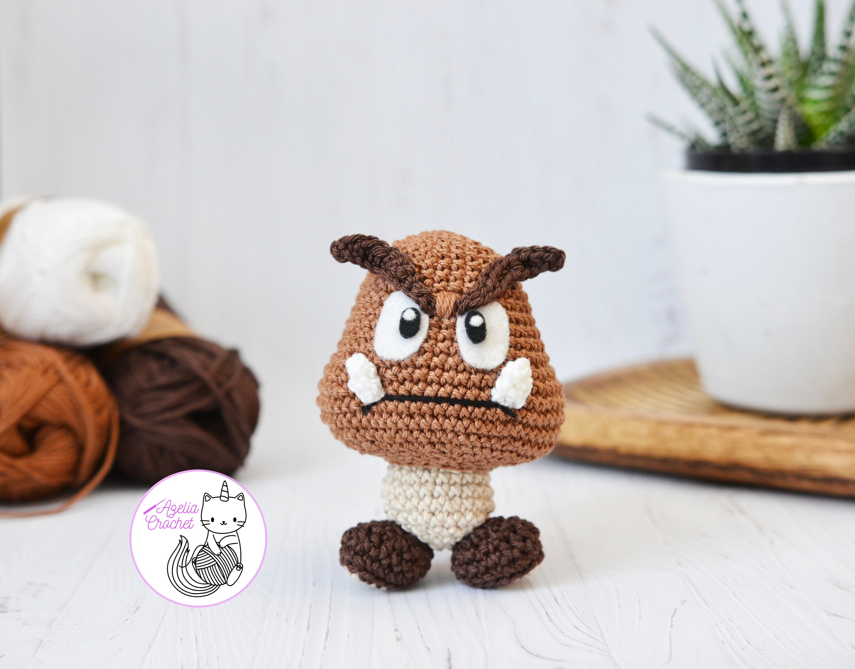 CROCHET PATTERN BUNDLE Goomba & Mario Bros Mushrooms Pdf - Etsy