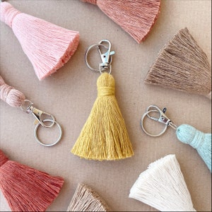 Tassel Keychain - Etsy