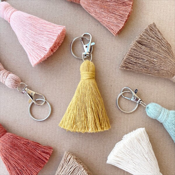 Tassel Keychain - Etsy