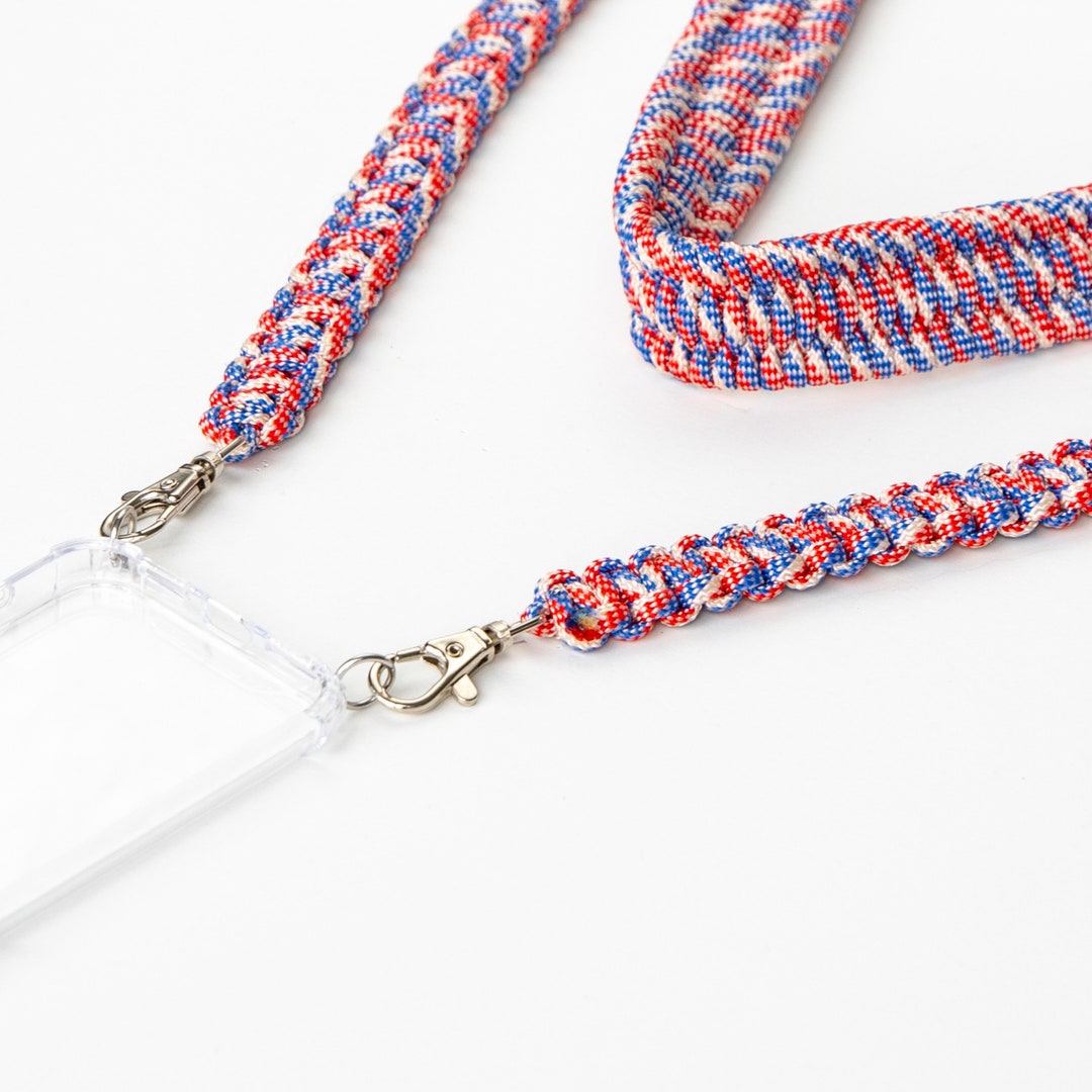 Mobile Phone Chain *glory*,blue, Red, White, Phone Case Necklace ...