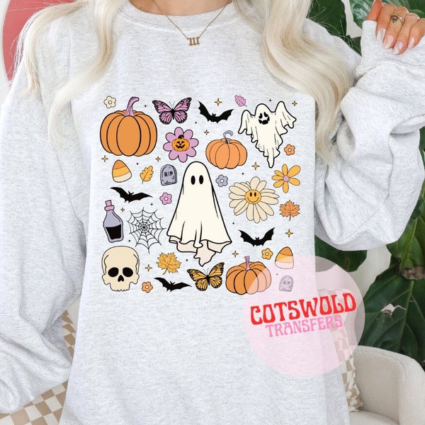 Halloween Dtf Sheets - Etsy