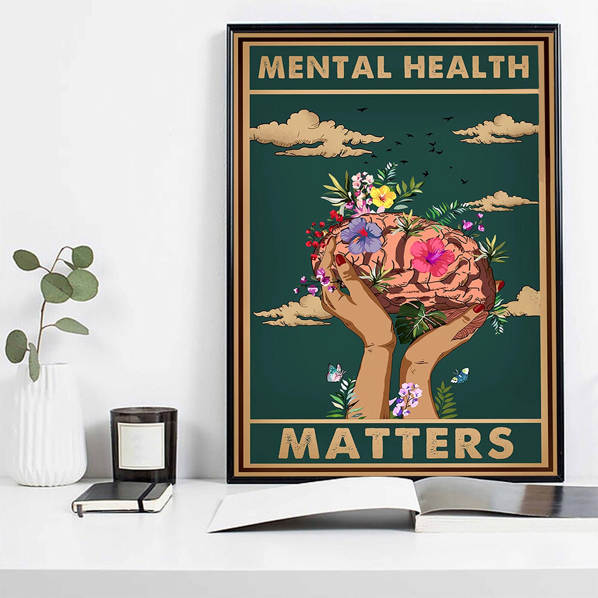 Mental Health Matters Poster Vintage Mental Health Awareness - Etsy Mental Health Matters Poster Vintage Mental Health Awareness - Etsy