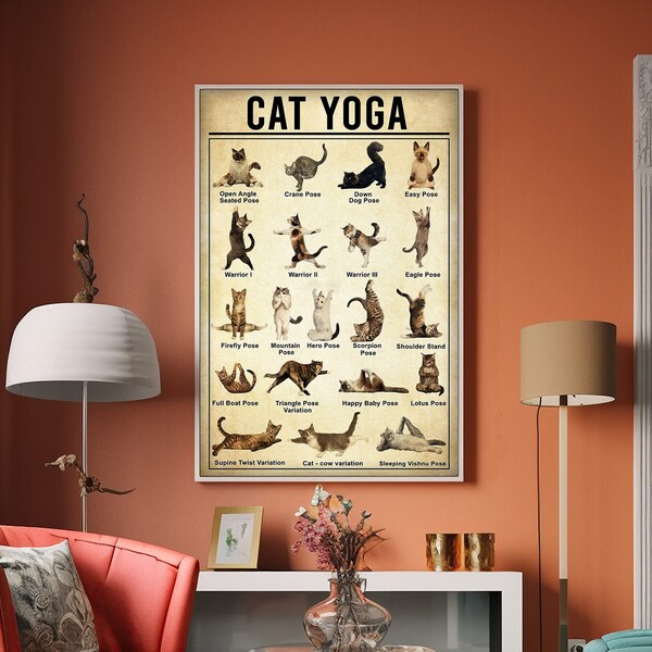 Yoga Poster - Etsy