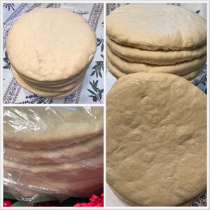 PIZZA SHELLS, Personal Pan Pizza, Pizza Pie, Handmade Pizza, 9-inch ...