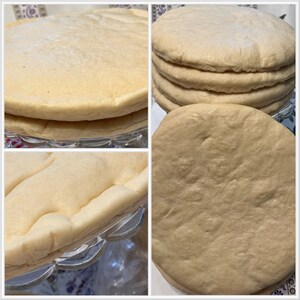 PIZZA SHELLS, Personal Pan Pizza, Pizza Pie, Handmade Pizza, 9-inch ...