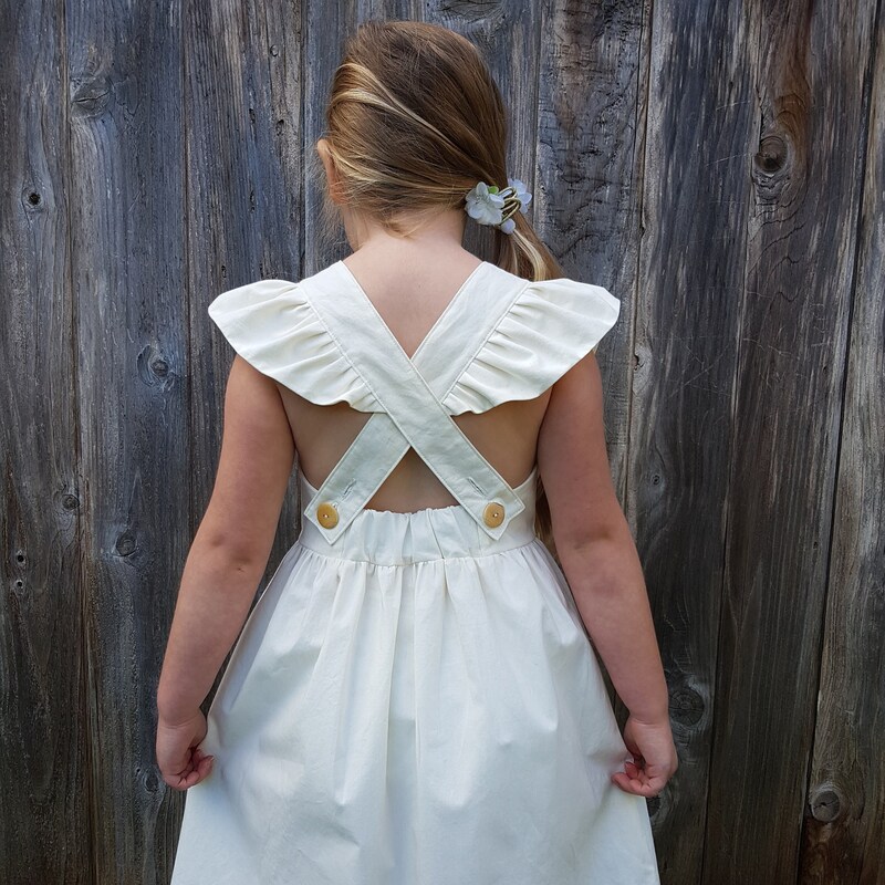 Girls Apron Dress - Etsy
