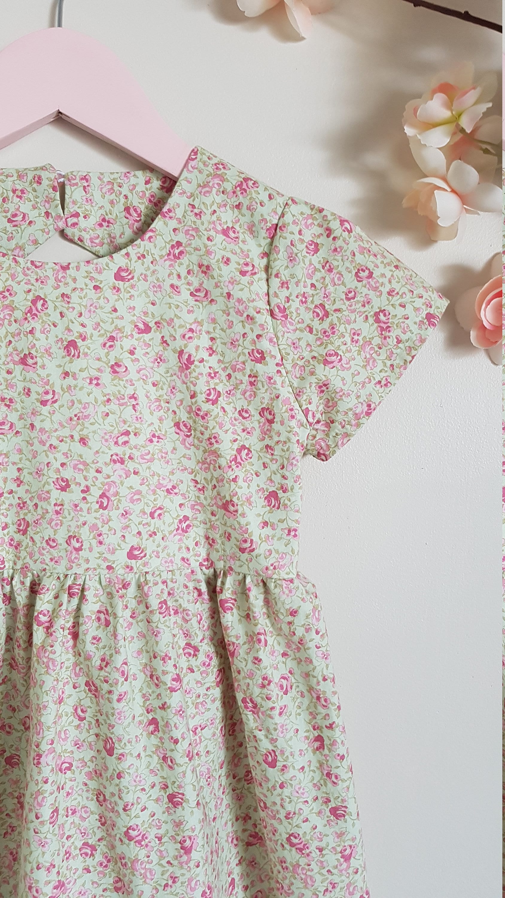 Little Girl Floral Dress Open Back Dress Baby Flower Dress - Etsy Canada