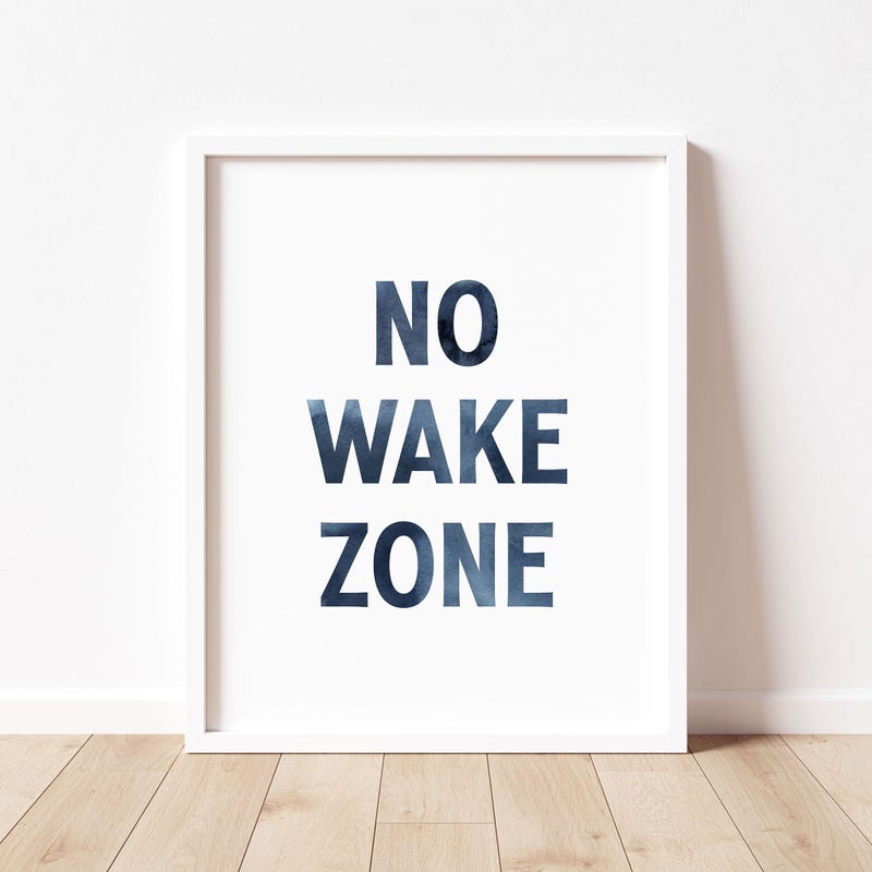 No Wake Zone - Etsy