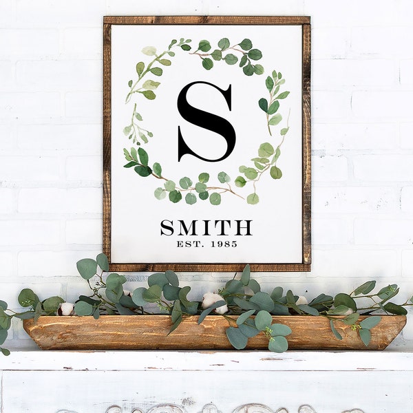 Family Established Sign - Etsy