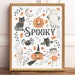 Spooky Printable Wall Art Cute Halloween Decor Kids | Etsy
