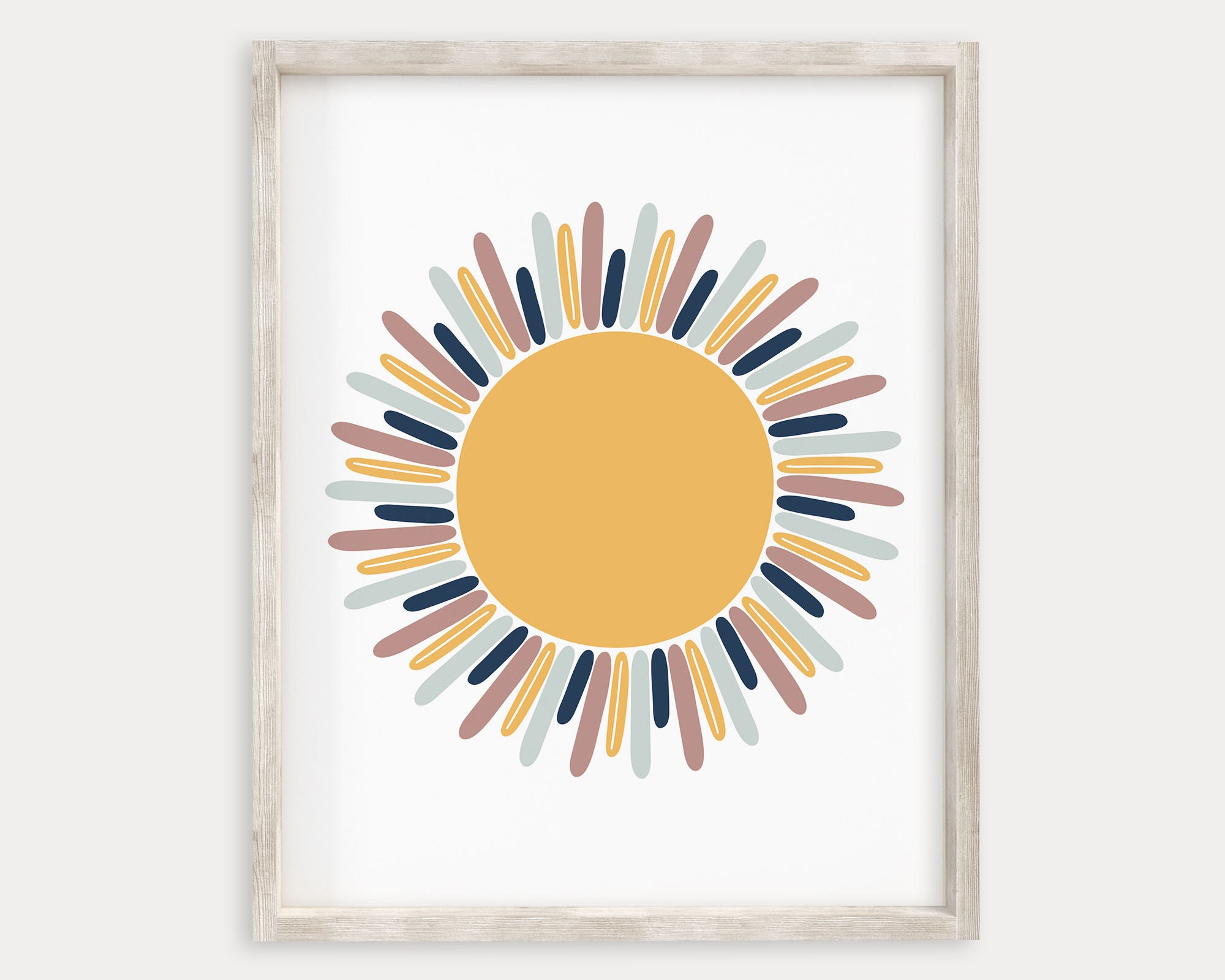 Sun Printable Wall Art Sunshine Print Sun Nursery Print | Etsy