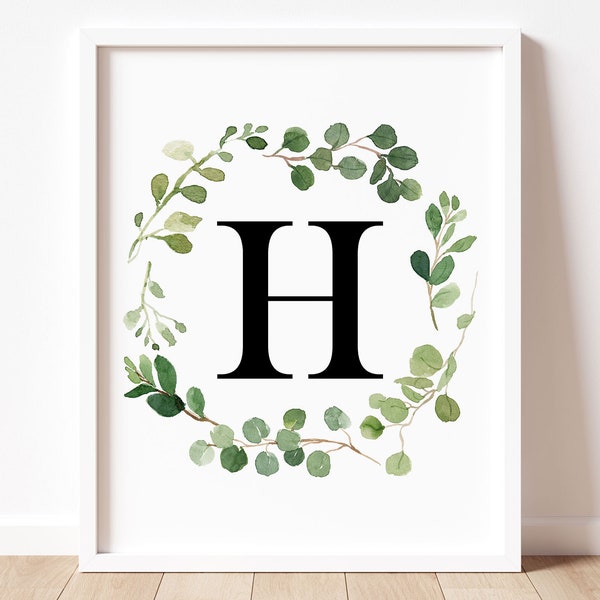 Letter H Monogram - Etsy