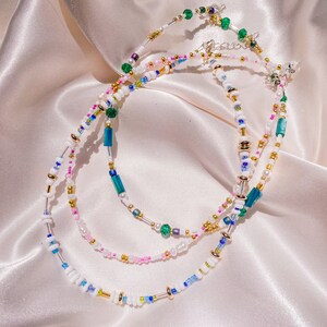 Summer Seed Bead Necklaces Trendy Jewelry Beaded - Etsy
