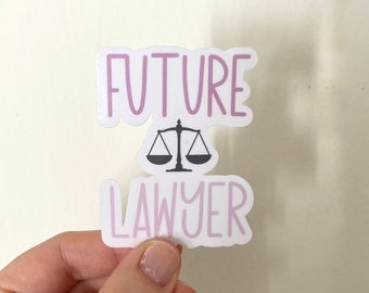Law School Decal - Etsy