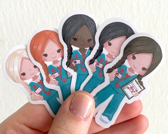 Nursing School Stickers - Etsy