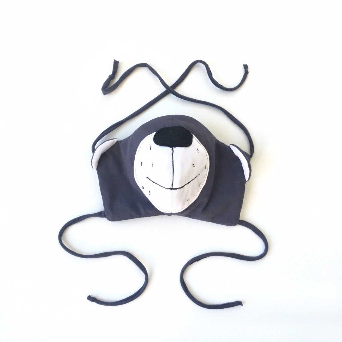 Animal Mask Sewing Pattern, Teddy Bear PDF, Bear Face Mask, Animal Face ...
