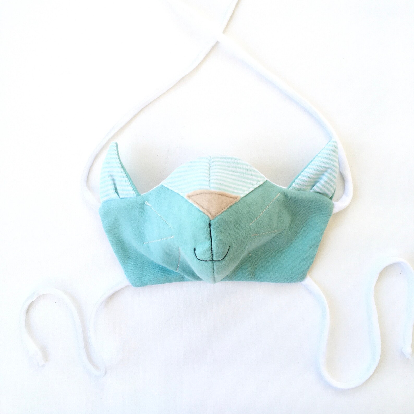 Animal Mask Sewing Pattern, Teddy Bear PDF, Bear Face Mask, Animal Face ...