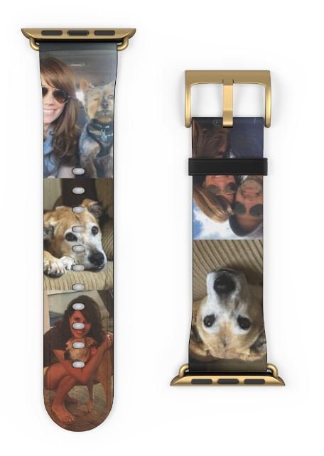 Personalized Apple Watch Band With Your Photos 38 40 42 or | Etsy