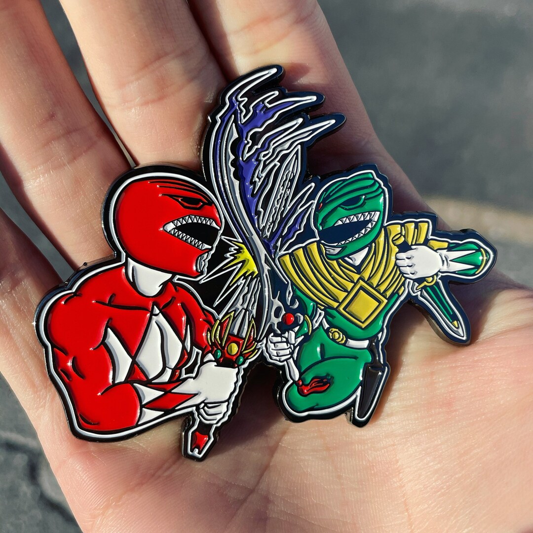 Red Ranger VS Green Ranger V1 - Etsy